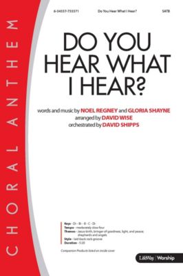 Do You Hear What I Hear? - Downloadable Rhythm Charts - Lifeway