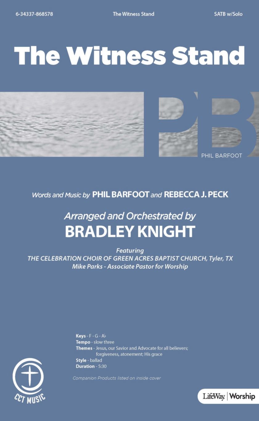 The Witness Stand - Downloadable Rhythm Charts | Lifeway