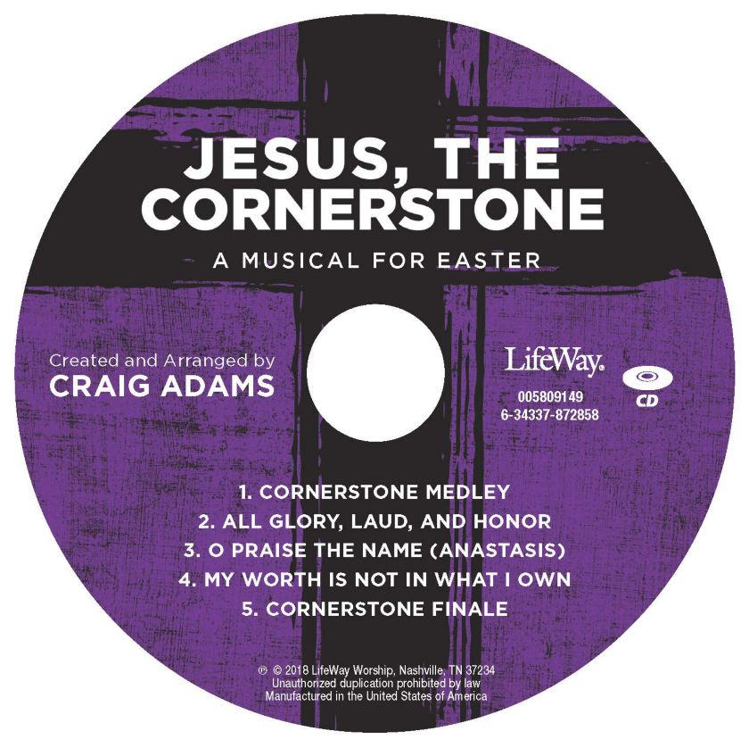 Jesus, the Cornerstone - Rhythm Charts CD-ROM | Lifeway