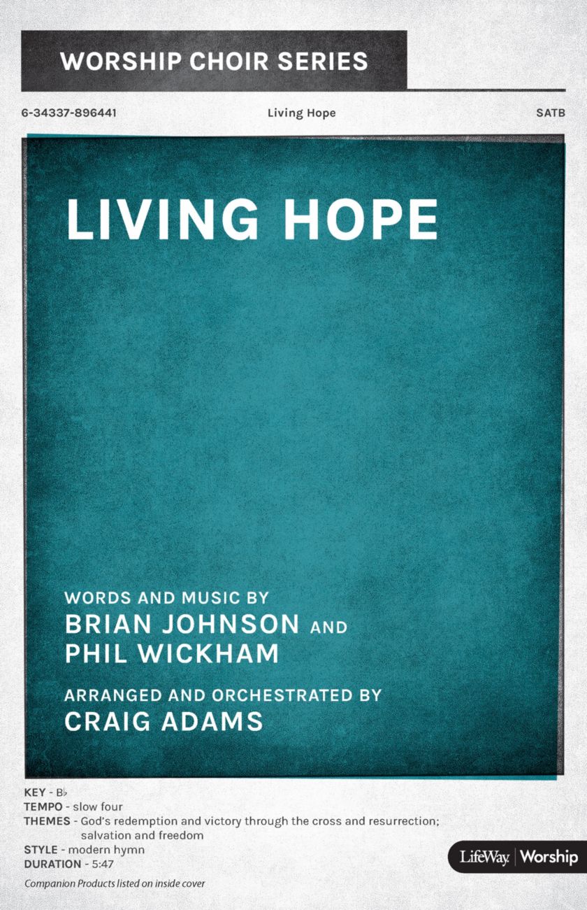 Living Hope - Downloadable Lyric File | Lifeway
