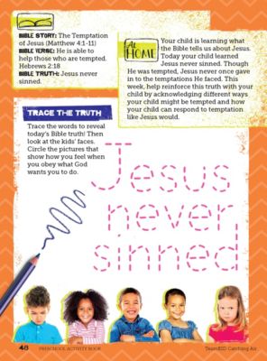 Preschool TeamKID Catching Air Activity Book - Lifeway