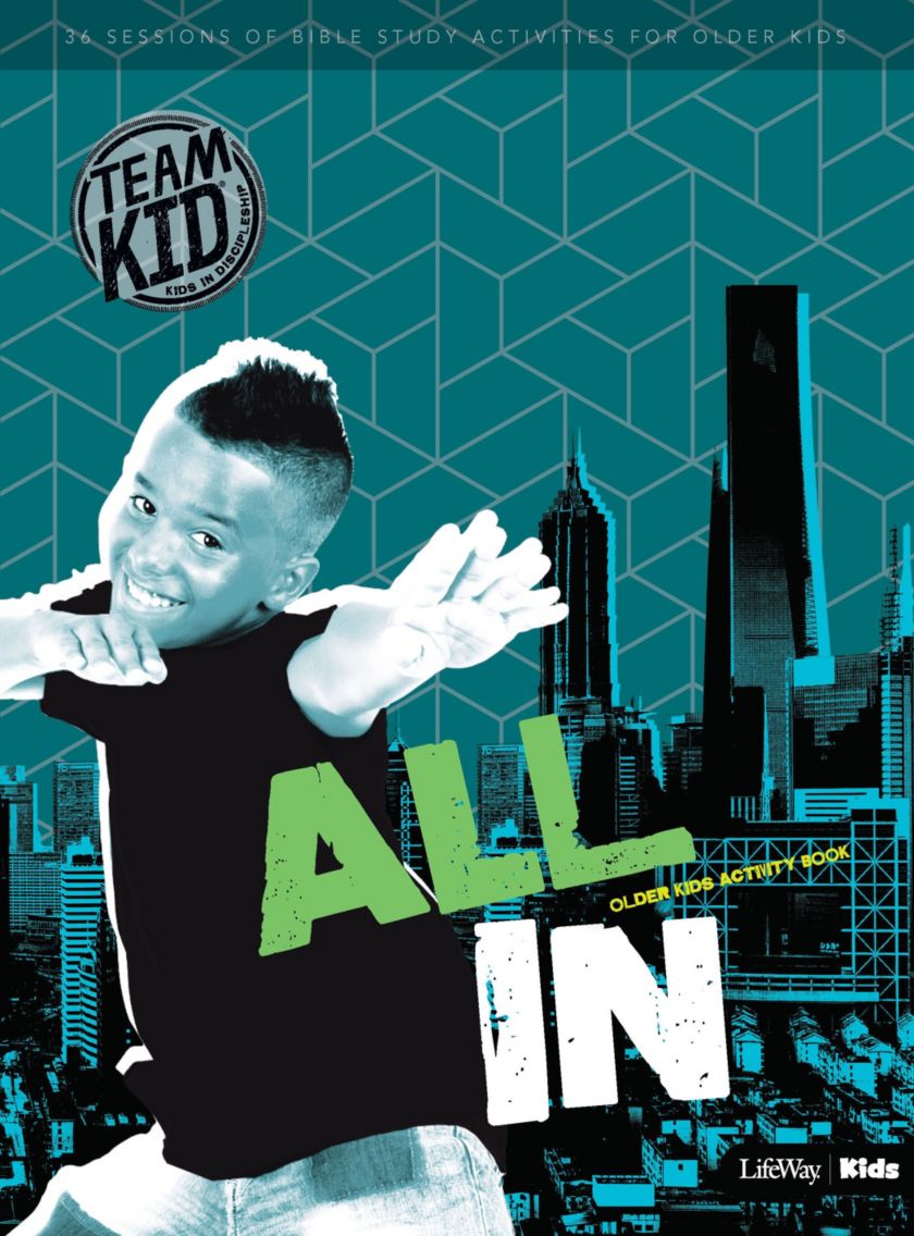 TeamKID: All In - Older Kids Activity Book | Lifeway