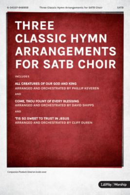 Three Classic Hymn Arrangements for SATB Choir - Downloadable Rhythm ...