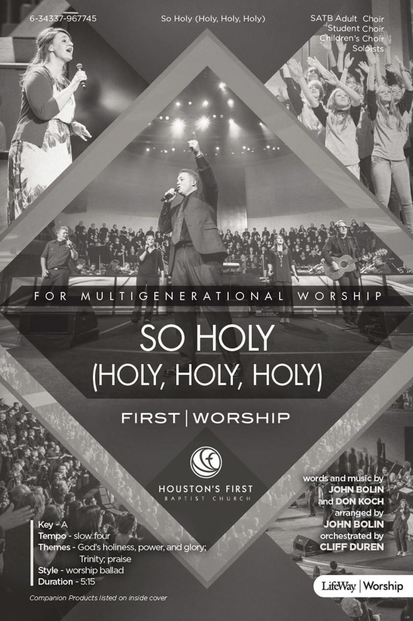 So Holy (Holy, Holy, Holy) - Downloadable Rhythm Charts | Lifeway