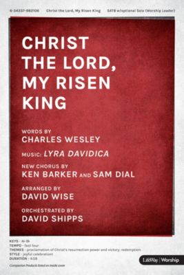 Christ the Lord, My Risen King - Downloadable Split-Track Accompaniment ...