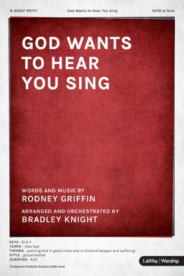 God Wants to Hear You Sing - Downloadable Tenor Rehearsal Track - Lifeway