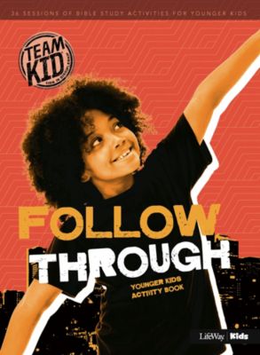 TeamKID: Follow Through - Younger Kids Activity Book - Lifeway