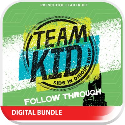 Preschool TeamKID: Follow Through Digital Leader Kit | Lifeway
