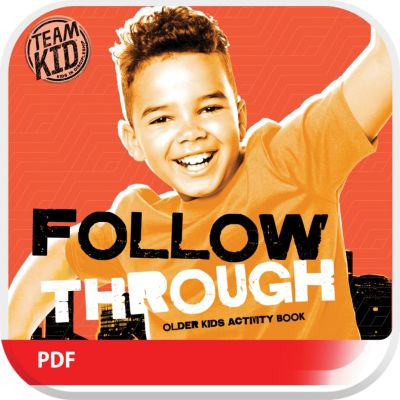 TeamKID: Kids Follow Through Older Kid Digital Activity Book - Lifeway
