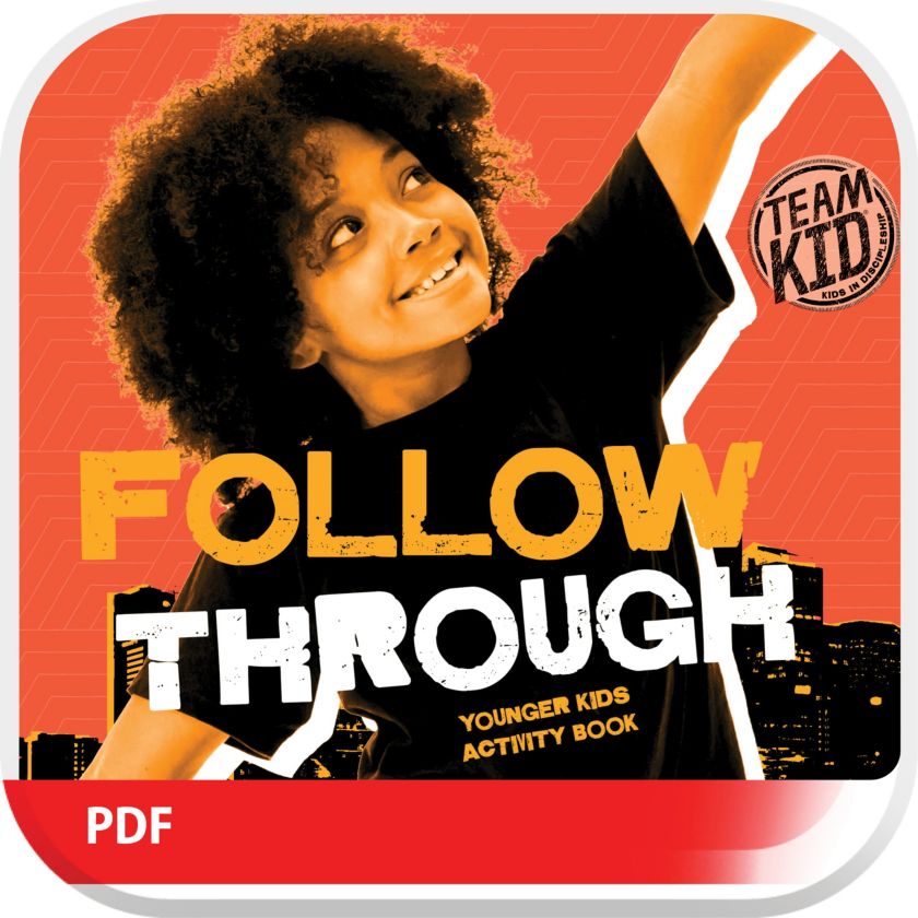 TeamKID: Follow Through Younger Kids Digital Activity Book | Lifeway