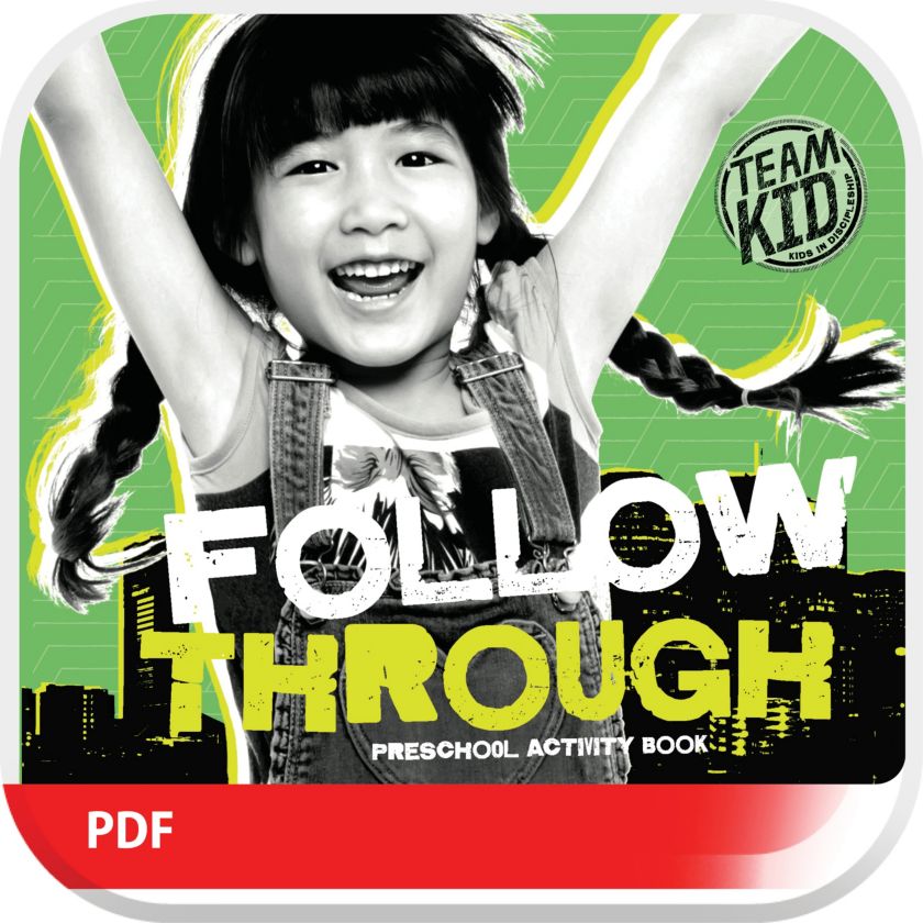 Preschool TeamKID Follow Through Digital Activity Book | Lifeway