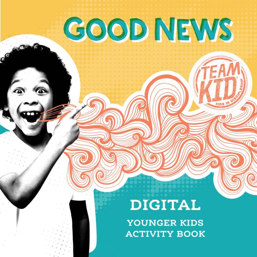 TeamKID Good News Younger Kids Digital Activity Book | Lifeway