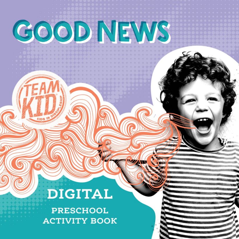 Preschool TeamKID Good News Digital Activity Book | Lifeway