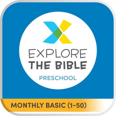 Explore The Bible Preschool Monthly Basic 1 50 Lifeway