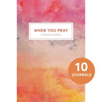 When You Pray - A Prayer Journal (Package of 10) - Lifeway