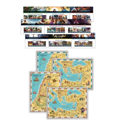 The Gospel Project for Kids: Small Group Timeline and Map Set | Lifeway