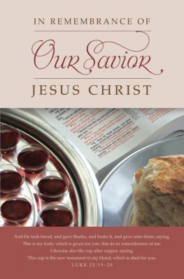 Communion Church Bulletins | Church Bulletins | LifeWay