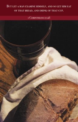Communion Bulletin: Examine (Package of 100) | Lifeway