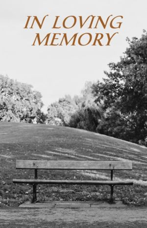 Funeral Bulletin: In Loving Memory (Package of 100) | Lifeway