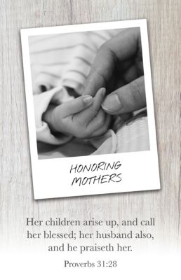 Mother's Day Bulletin: Honoring Mothers (Package of 100) | Lifeway