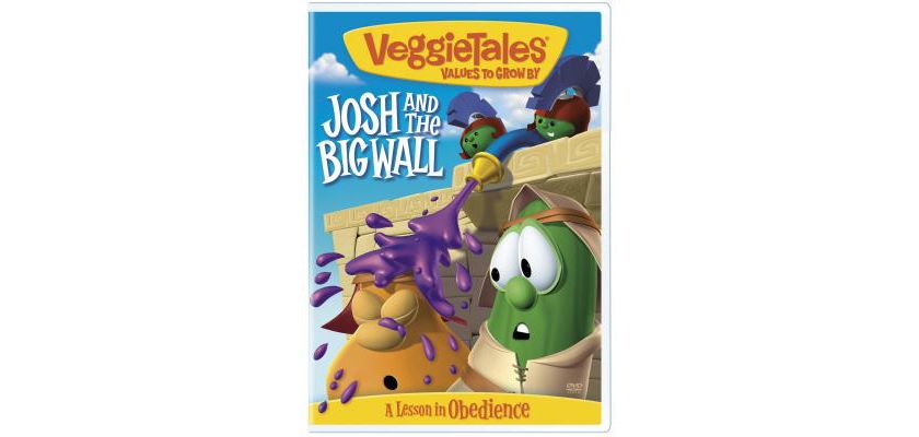 Veggietales Josh And The Big Wall Vhs