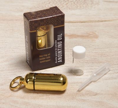 Anointing Oil Holder - Brass Finish in Box Packaging | Lifeway