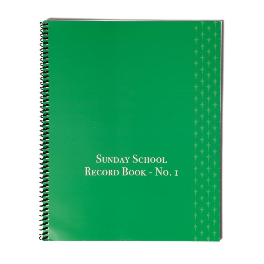 Sunday School Record Book - No. 1 | Lifeway