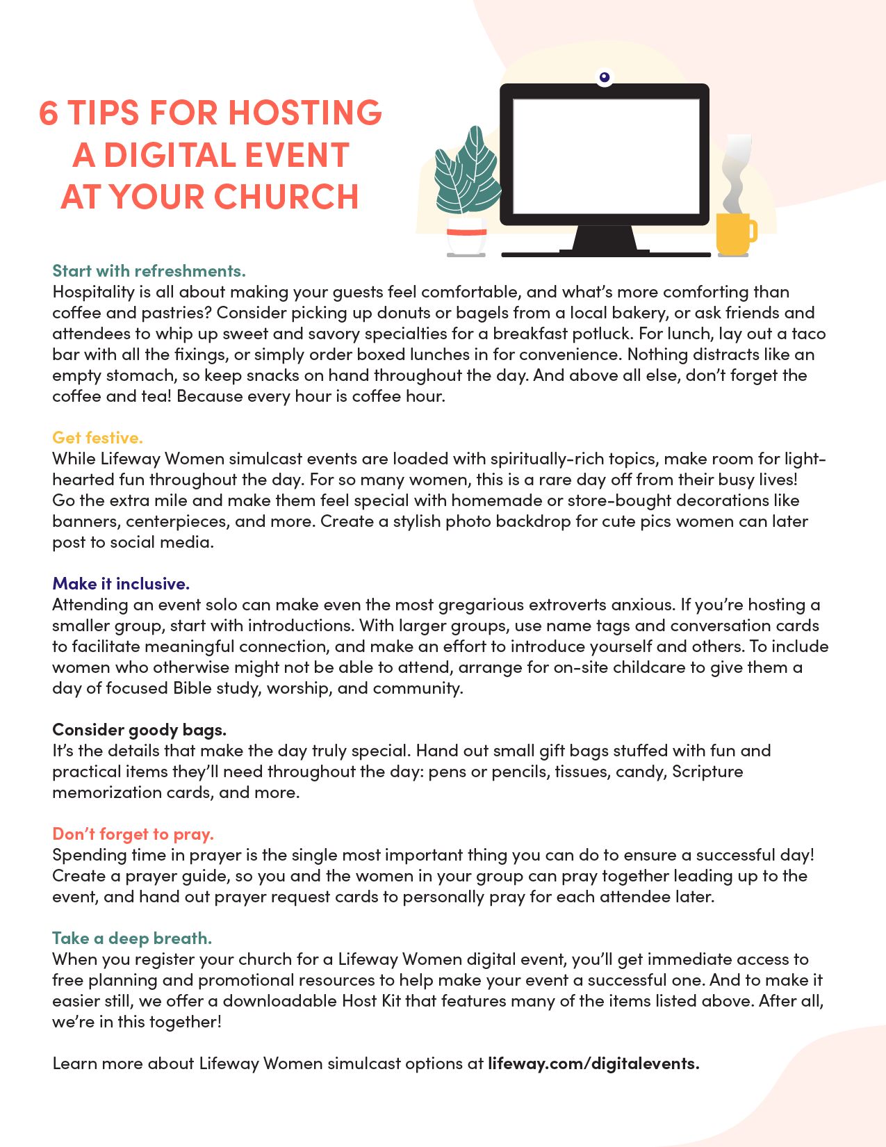 Simulcast Church Host Tips | Lifeway