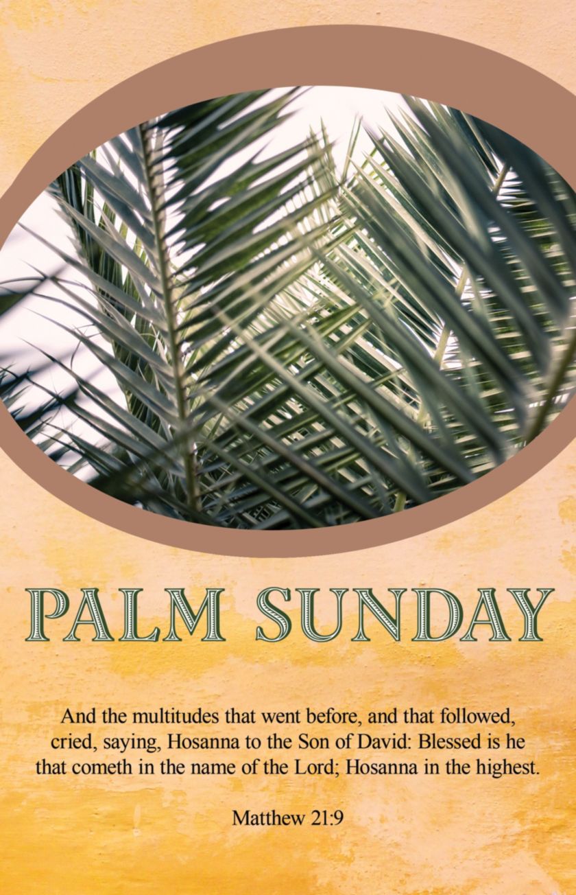 Palm Sunday Bulletin: Hosanna In the Highest (Package of 100) | Lifeway