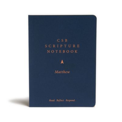 CSB Scripture Notebook, Matthew - Lifeway