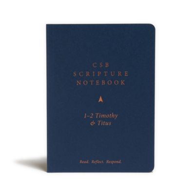 CSB Scripture Notebook, 1-2 Timothy and Titus - Lifeway