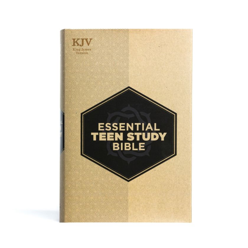 KJV Essential Teen Study Bible, Hardcover | Lifeway