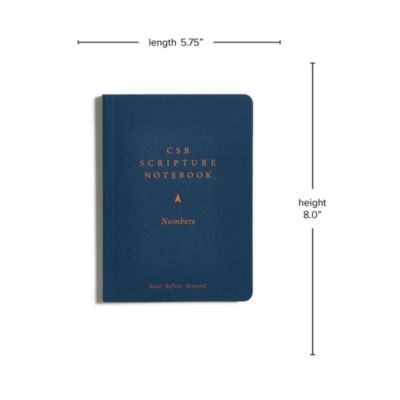 CSB Scripture Notebook, Numbers - Lifeway