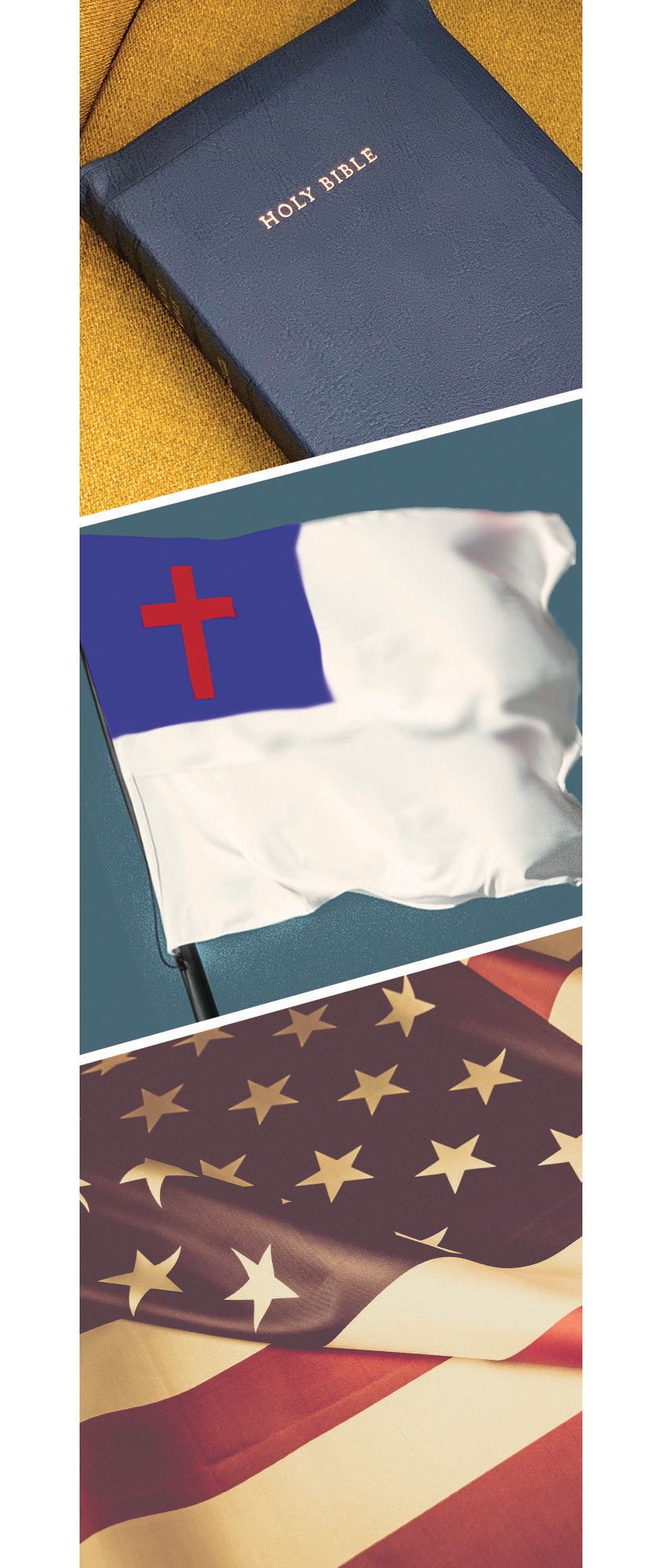 Inspirational Bookmark: Pledges - Bible and Flags (Package of 25) | Lifeway