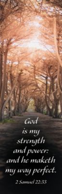 Inspirational Bookmark: My Strength (Package of 25) | Lifeway