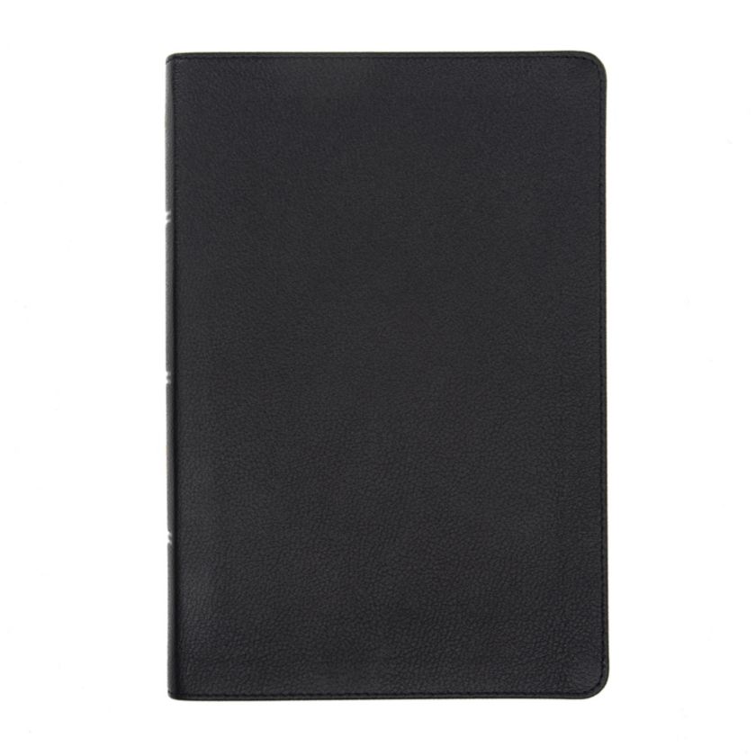 NASB Giant Print Reference Bible, Black Genuine Leather | Lifeway