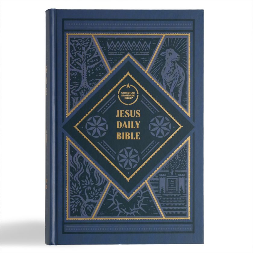 CSB Jesus Daily Bible, Hardcover | Lifeway