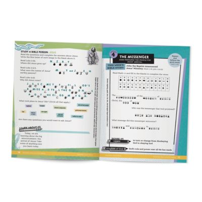 TeamKID Good News Younger Kids Activity Book - Lifeway