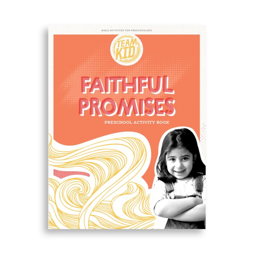 TeamKID: Faithful Promises - Preschool Activity Book | Lifeway