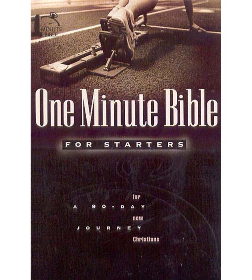 eBook - One Minute Bible for Starters | Lifeway