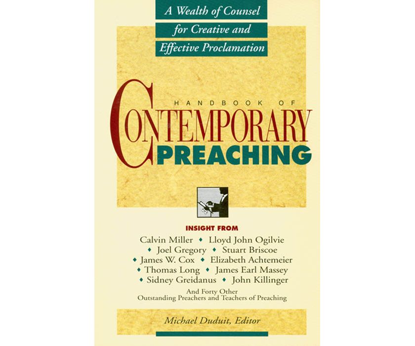 eBook - Handbook of Contemporary Preaching | Lifeway