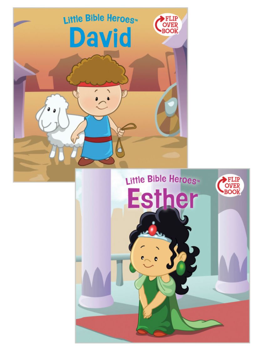 David / Esther Flip-Over Book | Lifeway