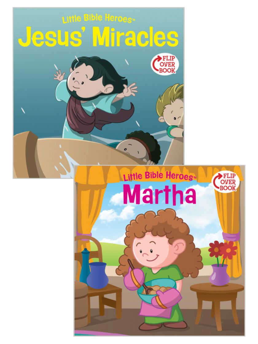 Jesus' Miracles/Martha Flip-Over Book | Lifeway