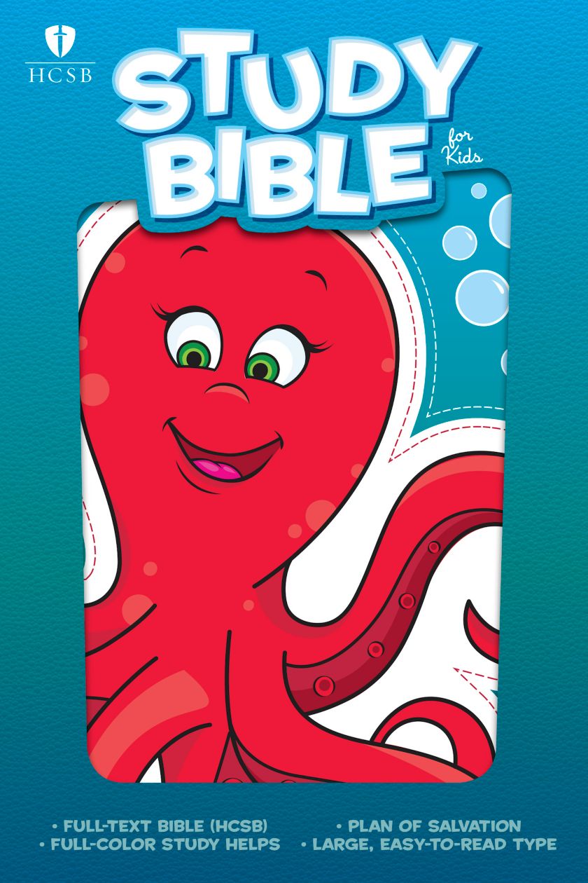eBook - HCSB Study Bible for Kids, Octopus | Lifeway