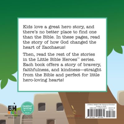 Zacchaeus, Little Bible Heroes Board Book - Lifeway