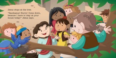 Zacchaeus, Little Bible Heroes Board Book - Lifeway