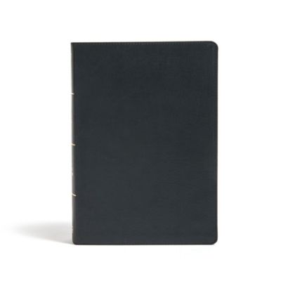 KJV Super Giant Print Reference Bible, Black LeatherTouch | Lifeway