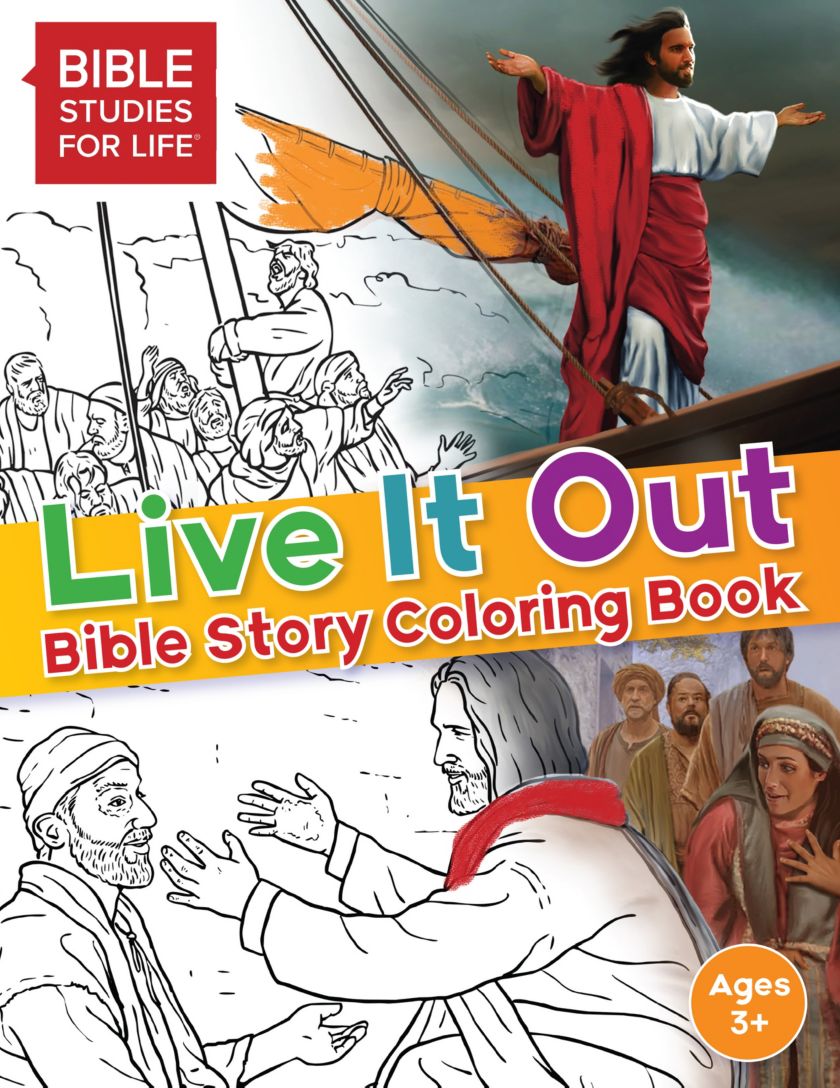 Live It Out Bible Story Coloring Book | Lifeway