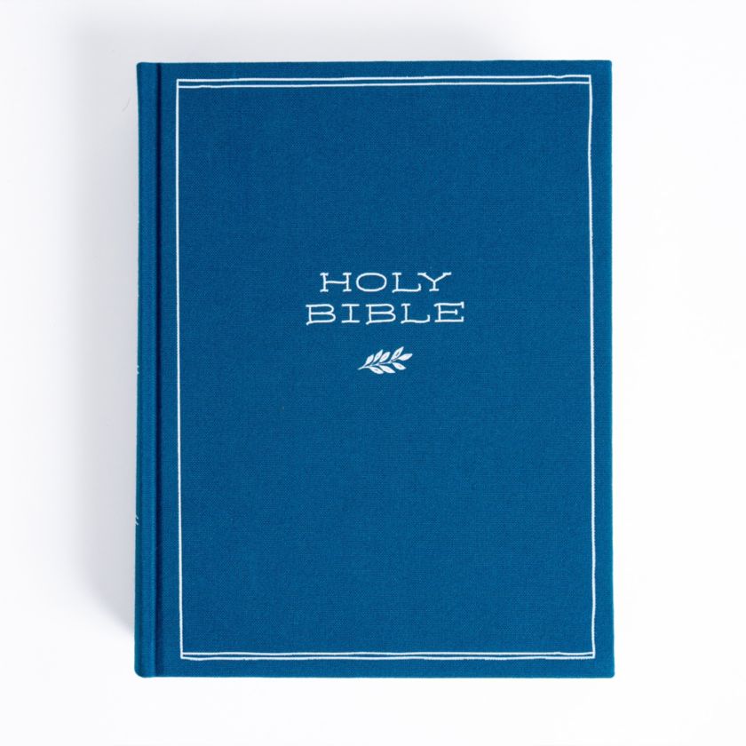 CSB Illustrator’s Notetaking Bible, Large Print Edition, Deep Caribbean ...