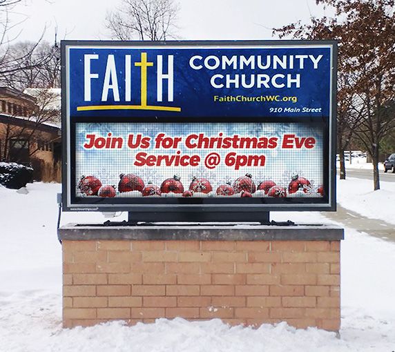 Church Signs | Digital, LED, Outdoor Church Signs | Lifeway OneSource